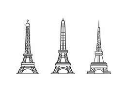 Eiffel Tower Coloring Pages Top Free Printable Designs