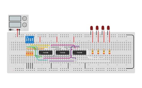 Circuit Design Activity October 19 Multiplier Tinkercad