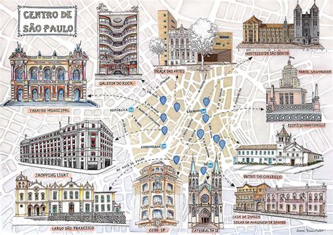 Mapa Do Centro De São Paulo Fdplearn