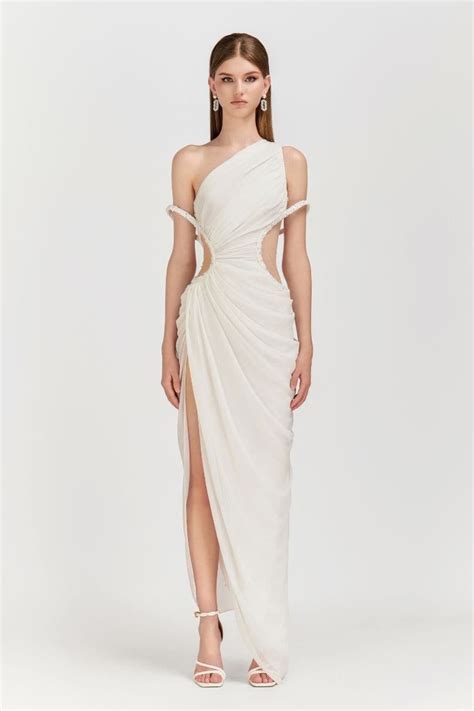 Lewis Asymmetric Cut Out Maxi Dress Cult Mia Le Thanh Hoa