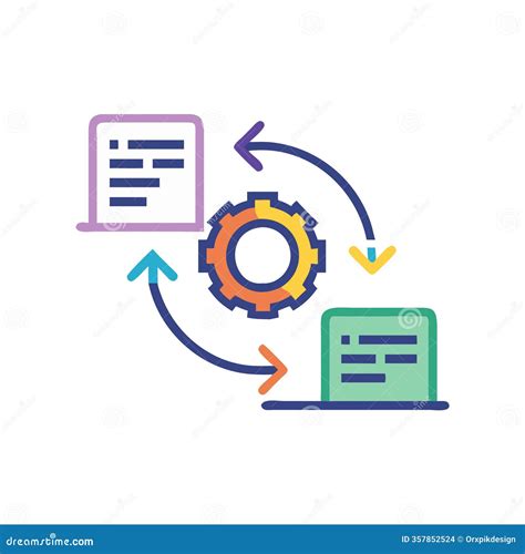 Agile Principles Line Icon Outline Symbol Vector Illustration