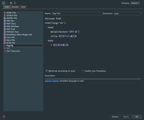 Intellij Idea Phpstorm Wont Open Pug File Stack Overflow