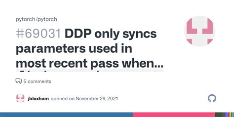 Ddp Only Syncs Parameters Used In Most Recent Pass When `findunused