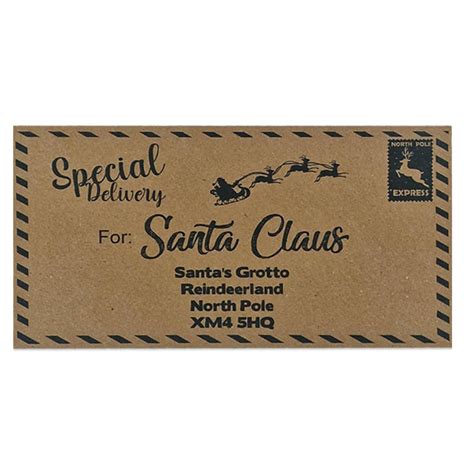 Personalised Letter To Santa Claus