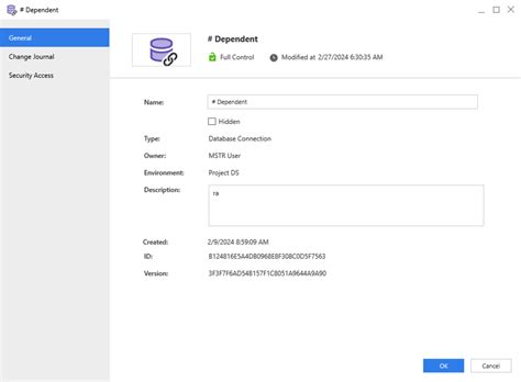 Create Edit And Delete Standalone Database Connections And Database