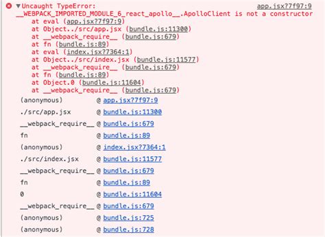 Apolloclient Is Not A Constructor · Issue 1339 · Apollographqlreact Apollo · Github