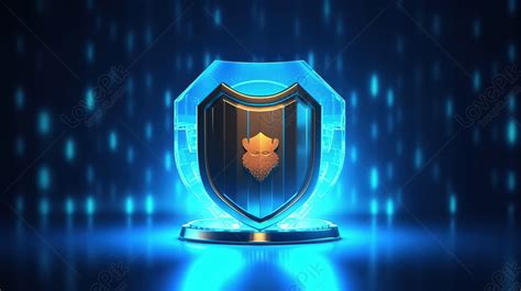 안전한 파일 업로드 파란색 배경의 눈에 띄는 3d 렌더링으로 인터넷 안전을 보호합니다 3d 보호 배경 연결 배경 데이터 네트워크 배경 이미지 Hd 3d 보호