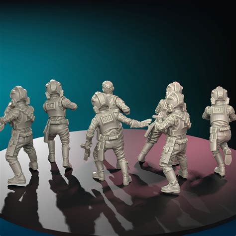 ⭐ Star Wars Legion Inferno Squad・ Stl File For 3d Printing・cults