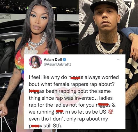 Say Cheese 👄🧀 On Twitter Asian Doll Responds To Hitmaka Saying Too