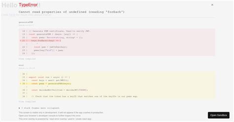 Using Fetch With Typescript Forked Codesandbox