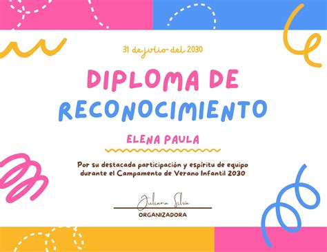 Certificado De Diploma De Escuela Secundaria 1987 Unidad Educativa Las