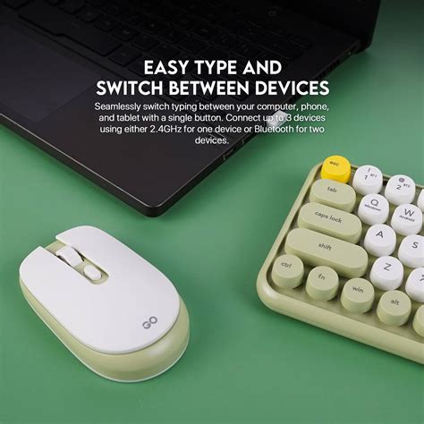 Fantech Mochi 65keys Wk896 Wireless Keyboard Mouse Combo Set For Windows 2 4 Ghz Wireless