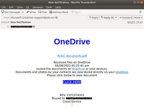 Onedrive Mimicked In New Phishing Scam