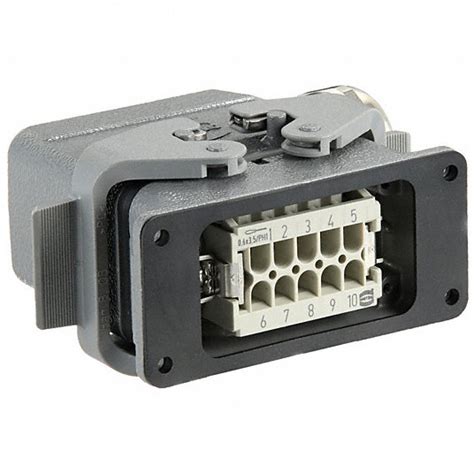 Signal Han 10b Modular Rectangular Connector Kit 793wr710330100000 Signal Han 10b Modular Rectangular Connector Kit 793wr710330100000