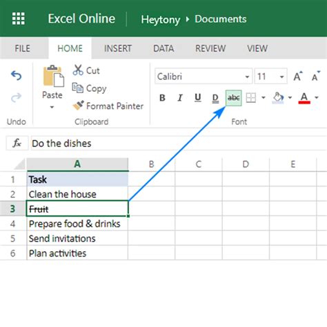 The Strikethrough Shortcut How To Strike Text In Seconds Heytony
