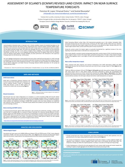 Pdf Assessment Of Eclands Ecmwf Revised Land Cover Impact On Near Surface Temperature