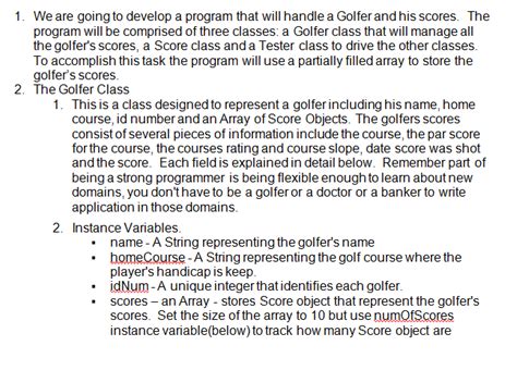 Solved 1 We Are Going To Develop A Program That Will Handle