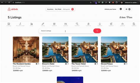 React View Transitions And Activity Api Tutorial Animate An Airbnb Clone Logrocket Blog