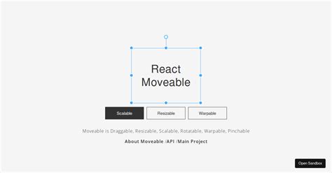 React Moveable Examples Codesandbox