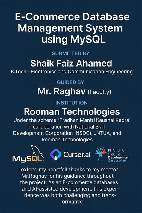 Excited To Share My Recent Project Building And Exploring An E