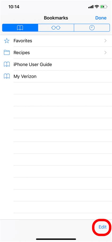How To Make Bookmark Folders In Safari On The IPhone Or IPad