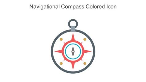 Compass Navigating Northeast Direction Powerpoint Presentation And