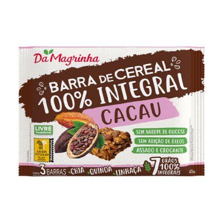 Barra Integral Da Magrinha Cacau G X App Pharma