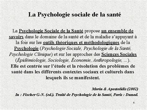 Master Psychologie Sociale De La Sant Module Psys