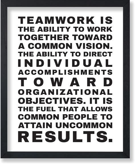 Poster Master Teamwork Is The Ability To Work Together