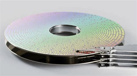 Parts Of Hard Disk Drive With Information Stock Image Image Of Prismatic Integrity 20890101
