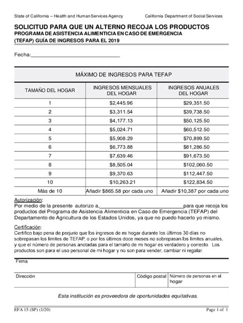 Completable En Línea Efa 15 Alternative Pick Up Request Form Pdf Fax Email Imprimir Pdffiller