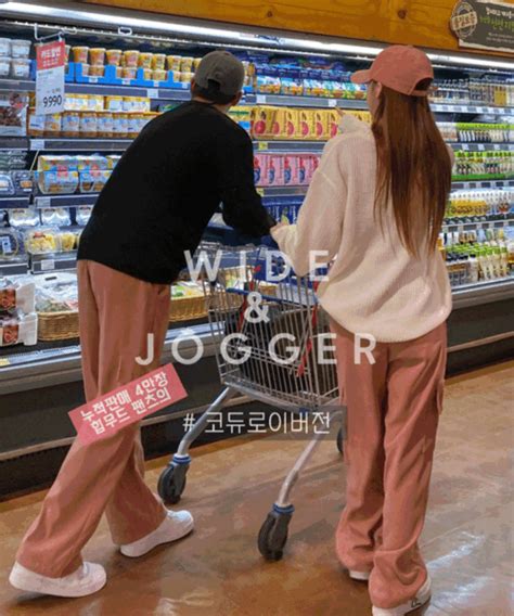 와이샵 힙스터 코듀로이 골덴 카고 스트링 남녀공용 투웨이 와이드 밴딩팬츠 8color 양털 옵션추가