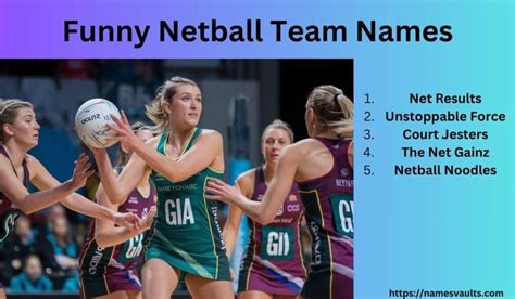 272 Winning Netball Team Names From Fierce To Funny Names Vaults