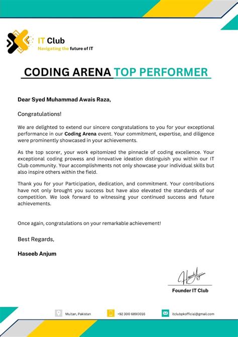 Syed Muhammad Awais Raza On Linkedin Codingarena Achievementunlocked