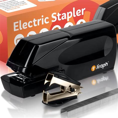 Effortlessly Staple With Jiraph Electric Stapler