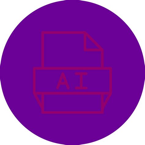 Ai File Format Icon Vector Art At Vecteezy