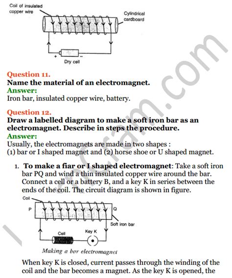 Selina Concise Physics Class 7 Icse Solutions Chapter 7 Electricity And