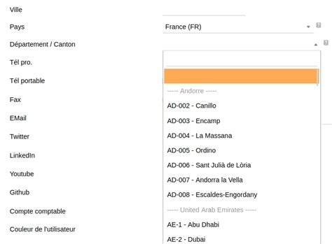 User Card State Not Related To Country · Issue 20930 · Dolibarrdolibarr · Github