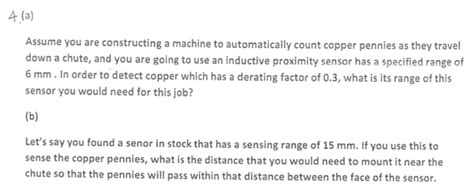 solved assume you are constructing a machine to
