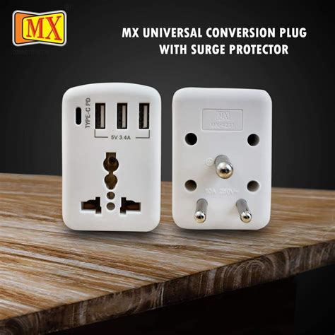 Mx Usb C Charger Type C Pd 5v 3a And Triple Usb Ports 5v 3 4a Fast Charging Ports 5 In One
