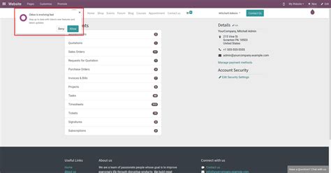 How To Configure Push Notifications In The Odoo 15