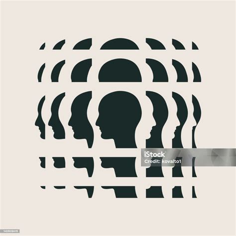 다양한 형태의 성격 정신 분열증 양극성 정신 장애 과시함에 대한 스톡 벡터 아트 및 기타 이미지 과시함 수줍어하는 정신 분열증 Istock
