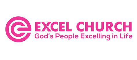 Excel ChurchBCA Transparent Excel Horizontal Logo With Tagline Excel Church