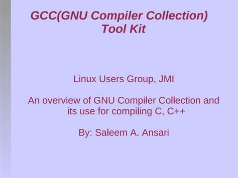 Gnu Compiler Collection August 2005 Pdf Programming Languages Computing