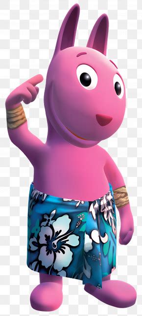 Backyardigans Pink Character In Traditional Outfit Png