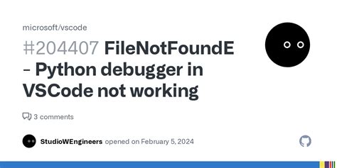 FileNotFoundError Python Debugger In VSCode Not Working Issue