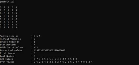 Github Acekavi Properties Of Matrices Simple Python Program To Get Matrix From A File And