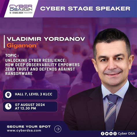 Cyber Dsa On Linkedin Cyberdsa2024 Cybersecurity Cyberstage