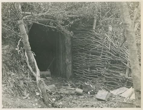 Entrance To Axis Tunnel Now Overtaken By Allied Armies In Italy In