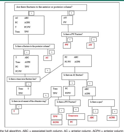 Figure 1 From A New Algorithm For Classifying Acetabular Fracture